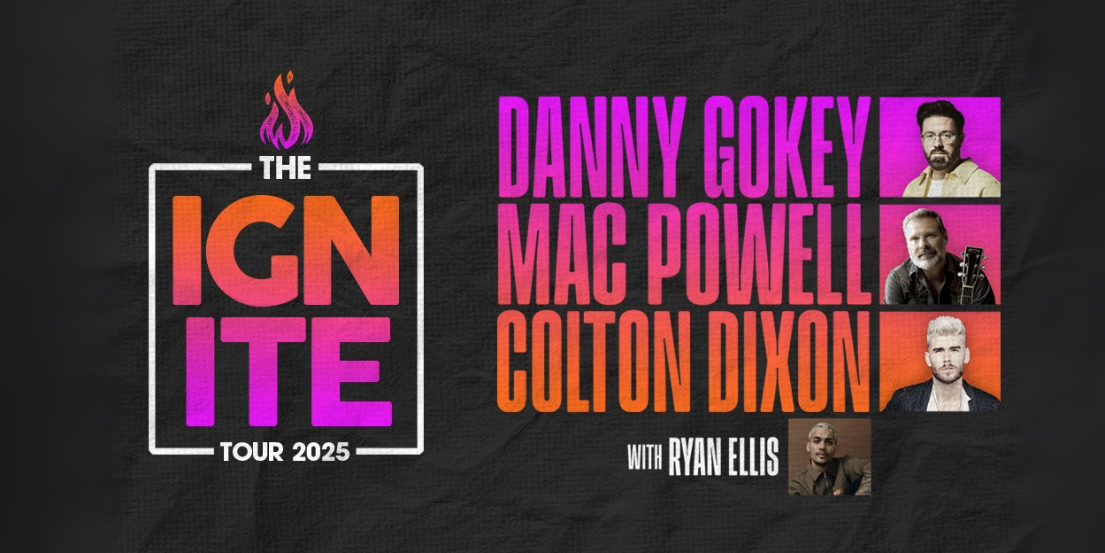 Colton Dixon Announces Ignite Tour With Danny Gokey and Mac Powell